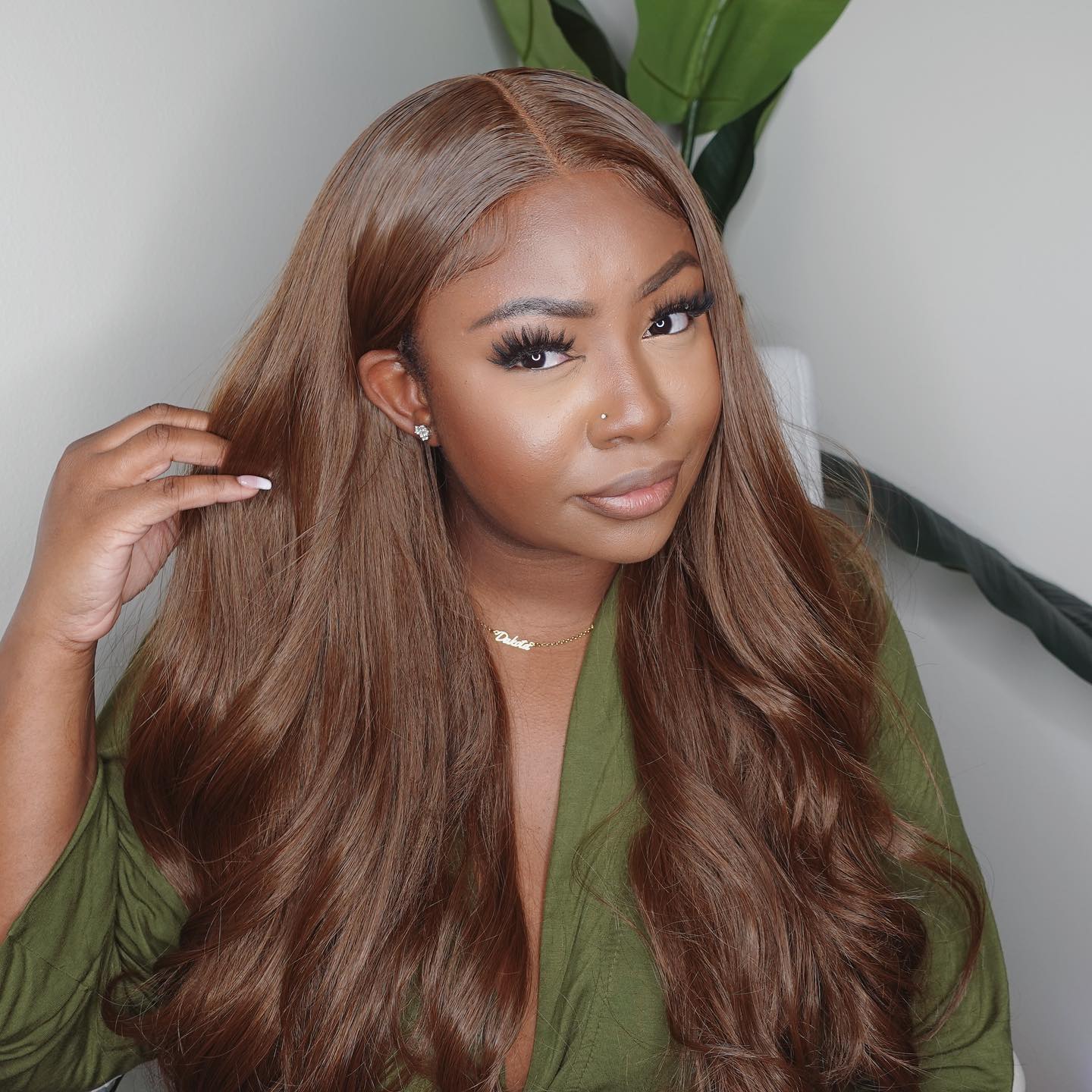 CHOCOLATE BROWN WIGS – ALIGLOSSY