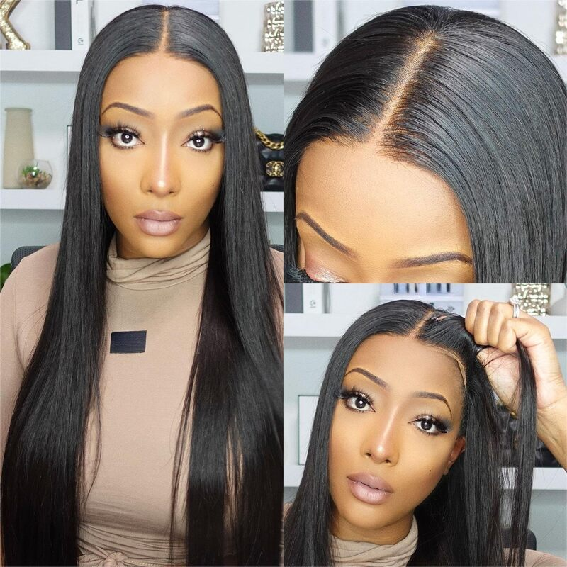 Pre-Everything Pre Cut Plucked Bleached Glueless Hair Wigs – ALIGLOSSY