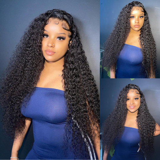 Wet and wavy lace front wigs – ALIGLOSSY