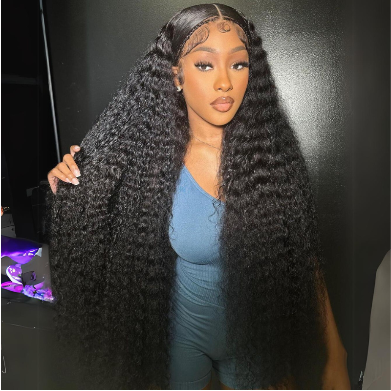 30 inch Buss Down Wig 32 34 36 38 Knee Length Long Human Hair Wigs ...
